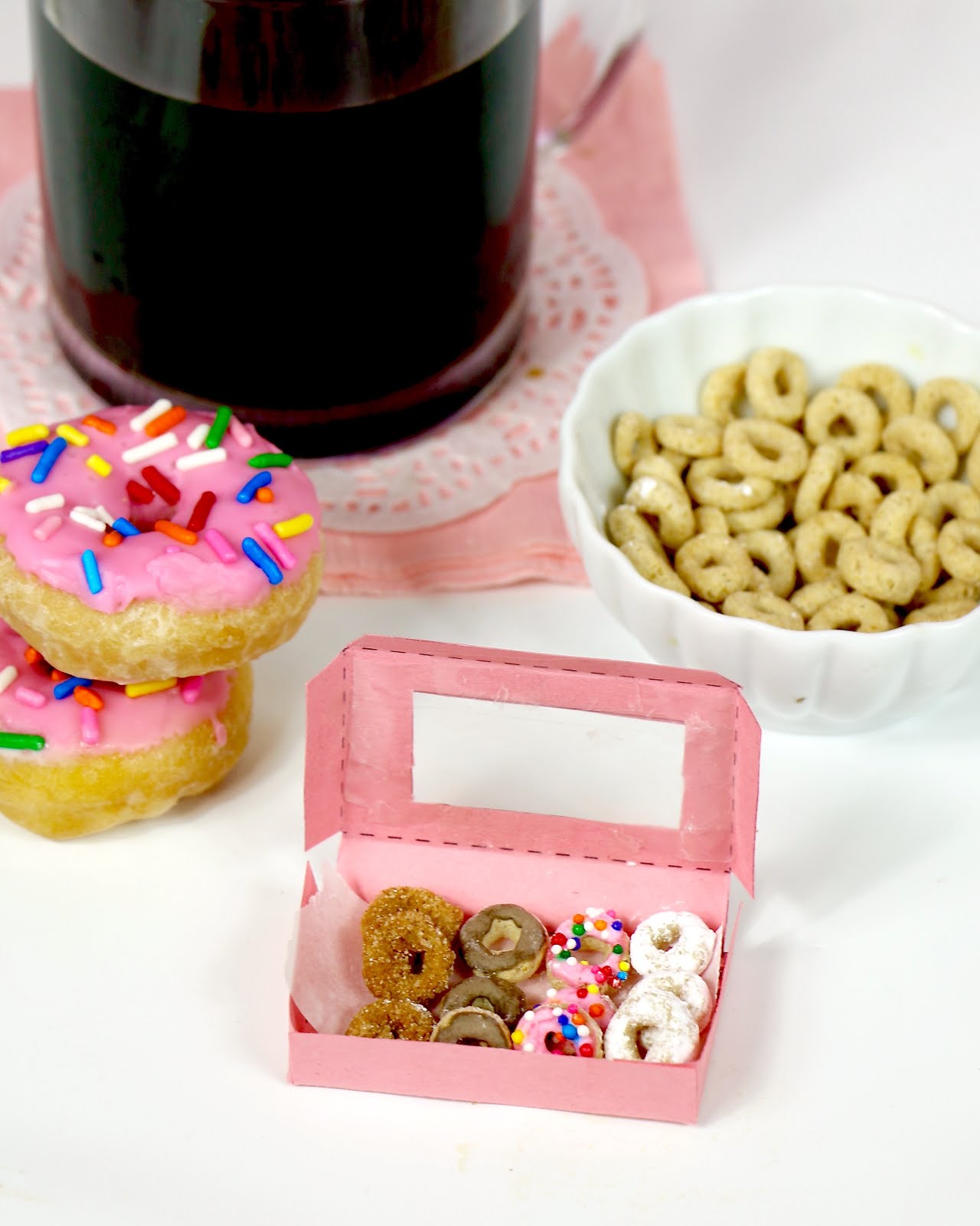 {VIDEO} Miniature Cheerio Doughnuts (Donut Sprinkles) - The Lindsay Ann