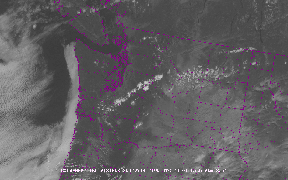Cliff Mass Weather Blog: Smoke From Wildfires Cools Wenatchee