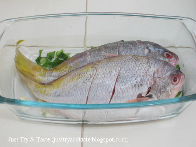 Resep Tim Ikan Dengan Sawi Asin & Paprika | Just Try & Taste
