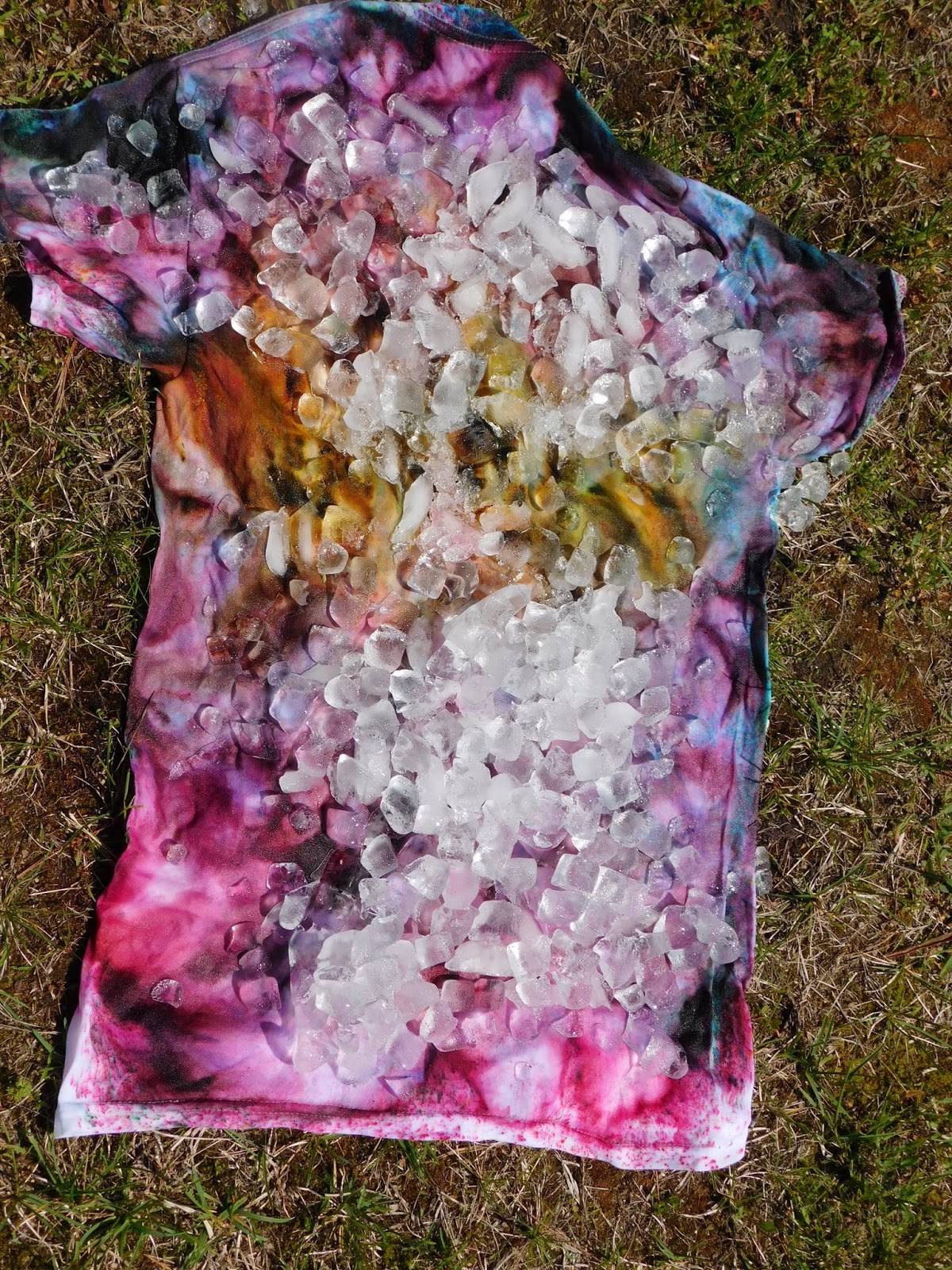Art Project #92- Ice cube Tie Dye