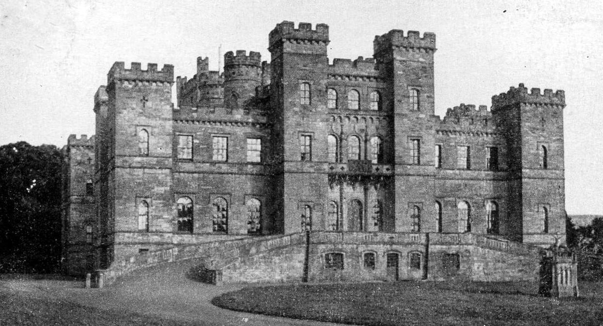 Tour Scotland: Old Photograph Loudoun Castle Scotland