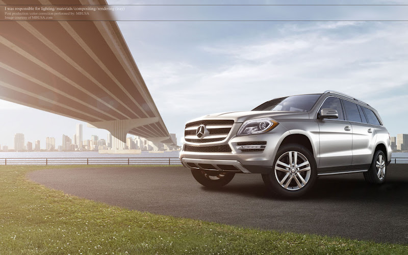 Mercedes-Benz GL class renders | Computer Graphics Daily News