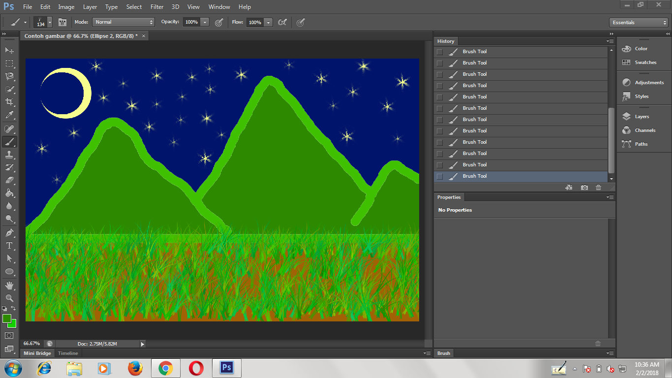 Membuat Gambar Raster Dengan Photoshop - Komputer dan Jaringan