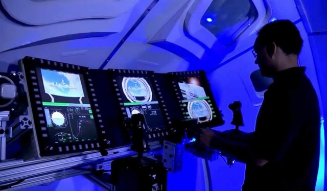 Orion cockpit layout