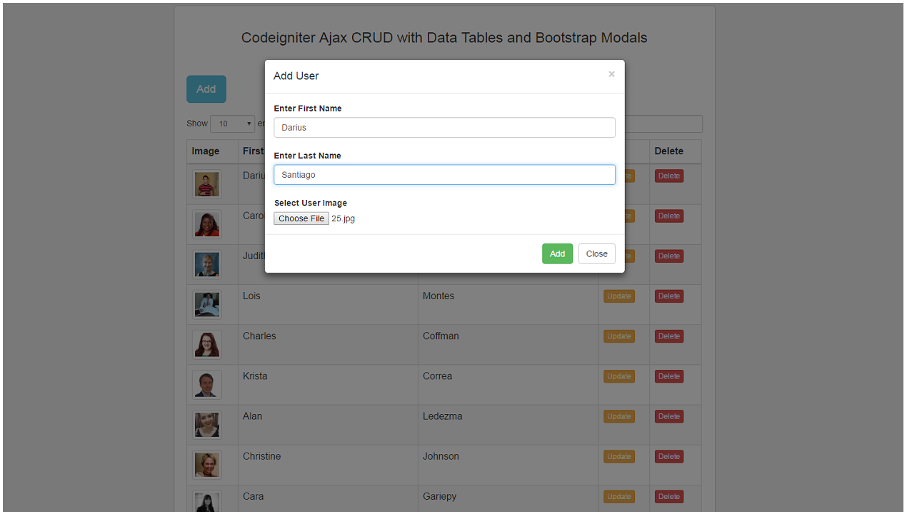 Php Pdo Ajax Crud Using Bootstrap Modals And Datatables Php Pdo Ajax Crud Using Bootstrap Modals And Datatables