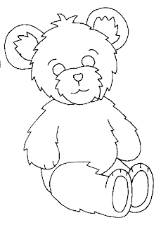 planse imagini colorat urs ursulet ursuleti ~ Desene Imagini de colorat