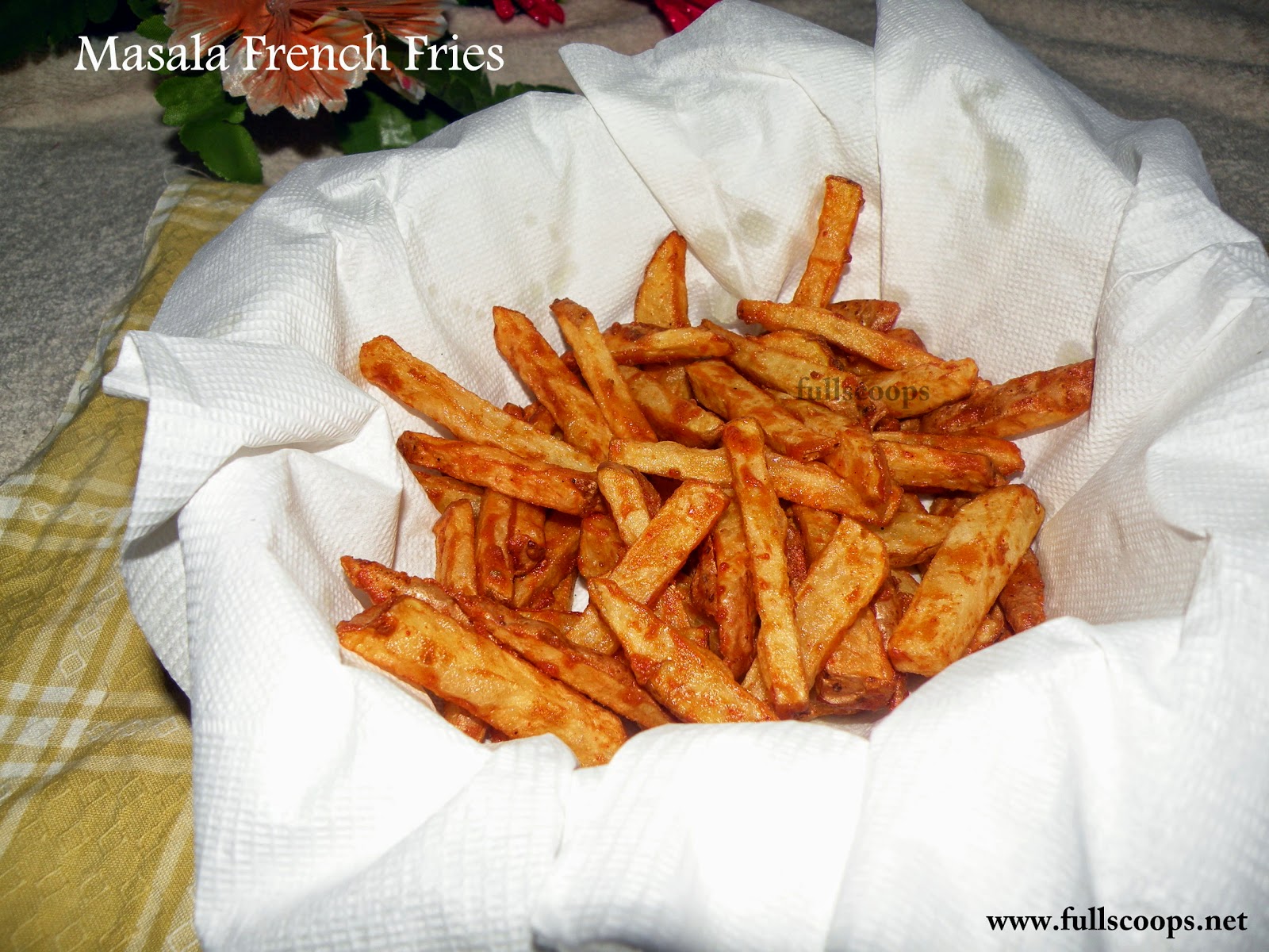 Masala French Fries ~ Full Scoops - A food blog with easy,simple ...