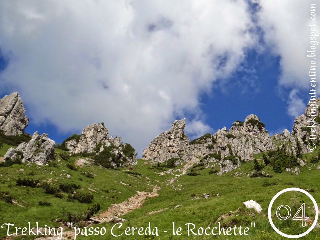 Trekking in Trentino: Passo Cereda - le Rocchette - bivacco Menegazzi foto