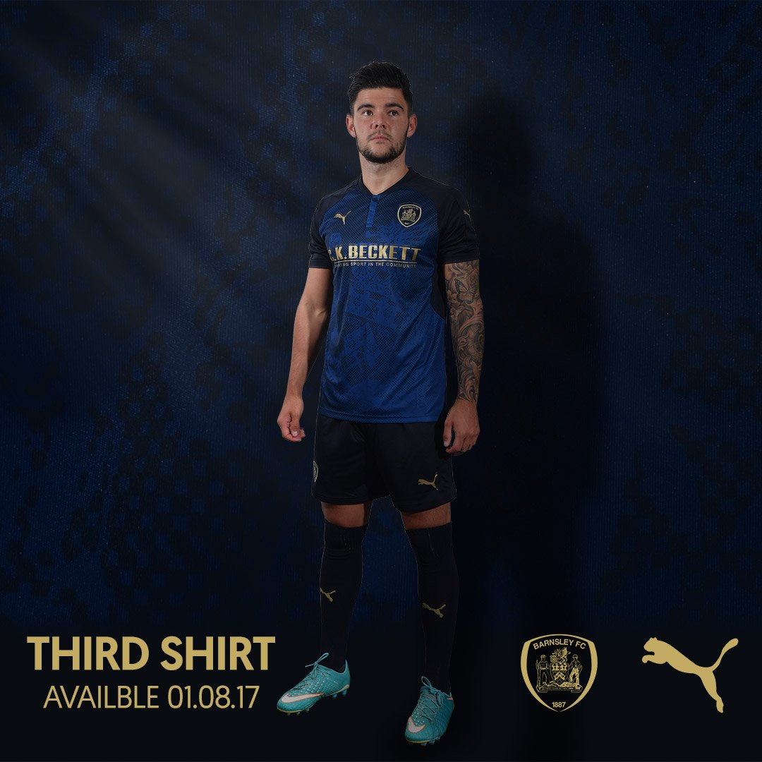 Stunning Limited Edition Barnsley 17-18 Third Kit Revealed - Footy ...