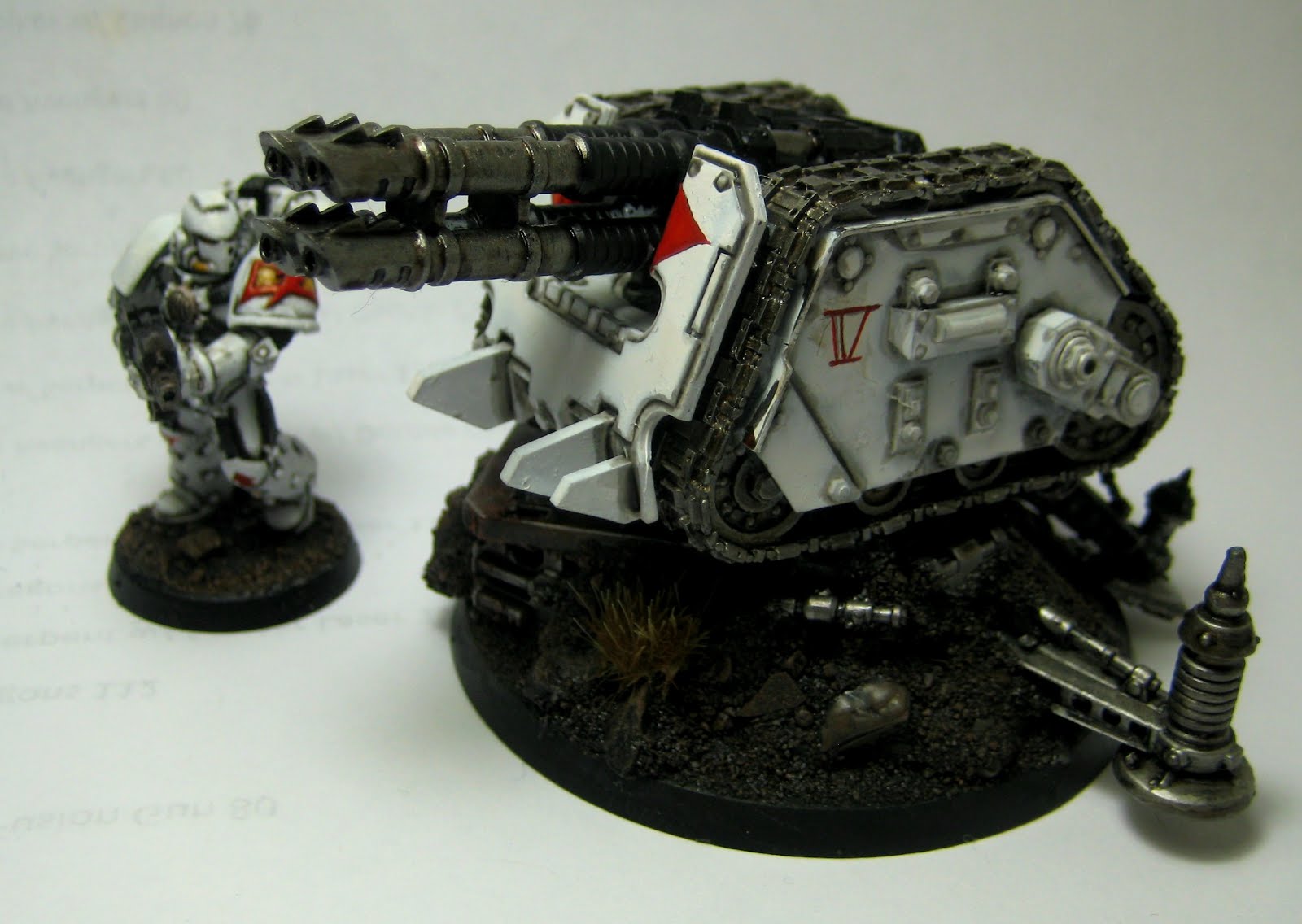 Zen 40K: Vth Legion Rapier Laser Destroyer