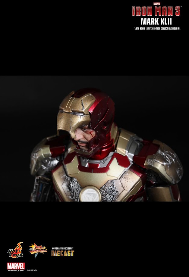 Neutron Jammer: Hot Toys: Iron Man 3 - 1/6th Scale Mark XLII Movie ...