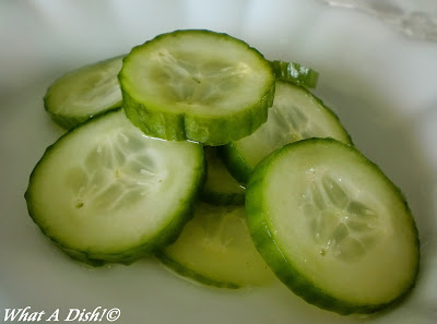 What A Dish!: Homemade Refrigerator Pickles- Two Ways