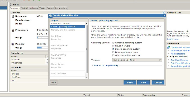 Installation Of Oracle Solaris 10 On Vmware Server 2