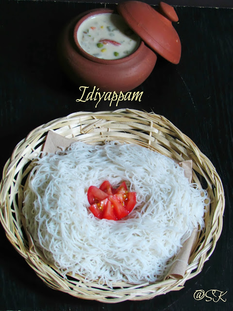 Savitha's Kitchen: Idiyappam - String Hopper - இடியாப்பம் - step by step