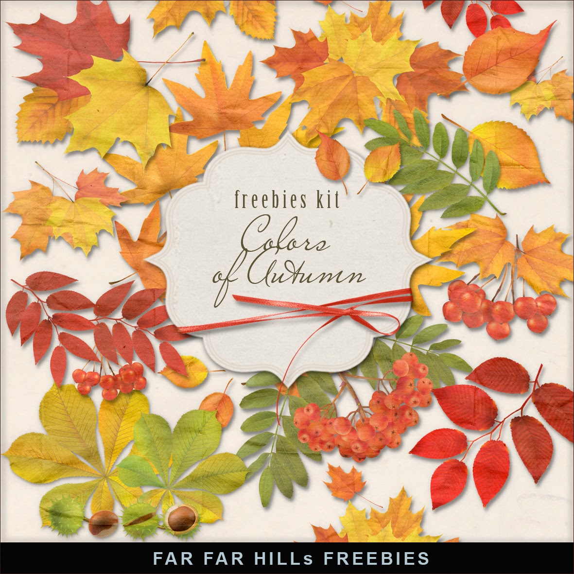 New Freebies Kit of Autumn Illustrations:Far Far Hill - Free database ...