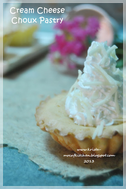 KRISTA MOCAF KITCHEN: Cream Cheese Choux Pastry / Sus Cream Cheese