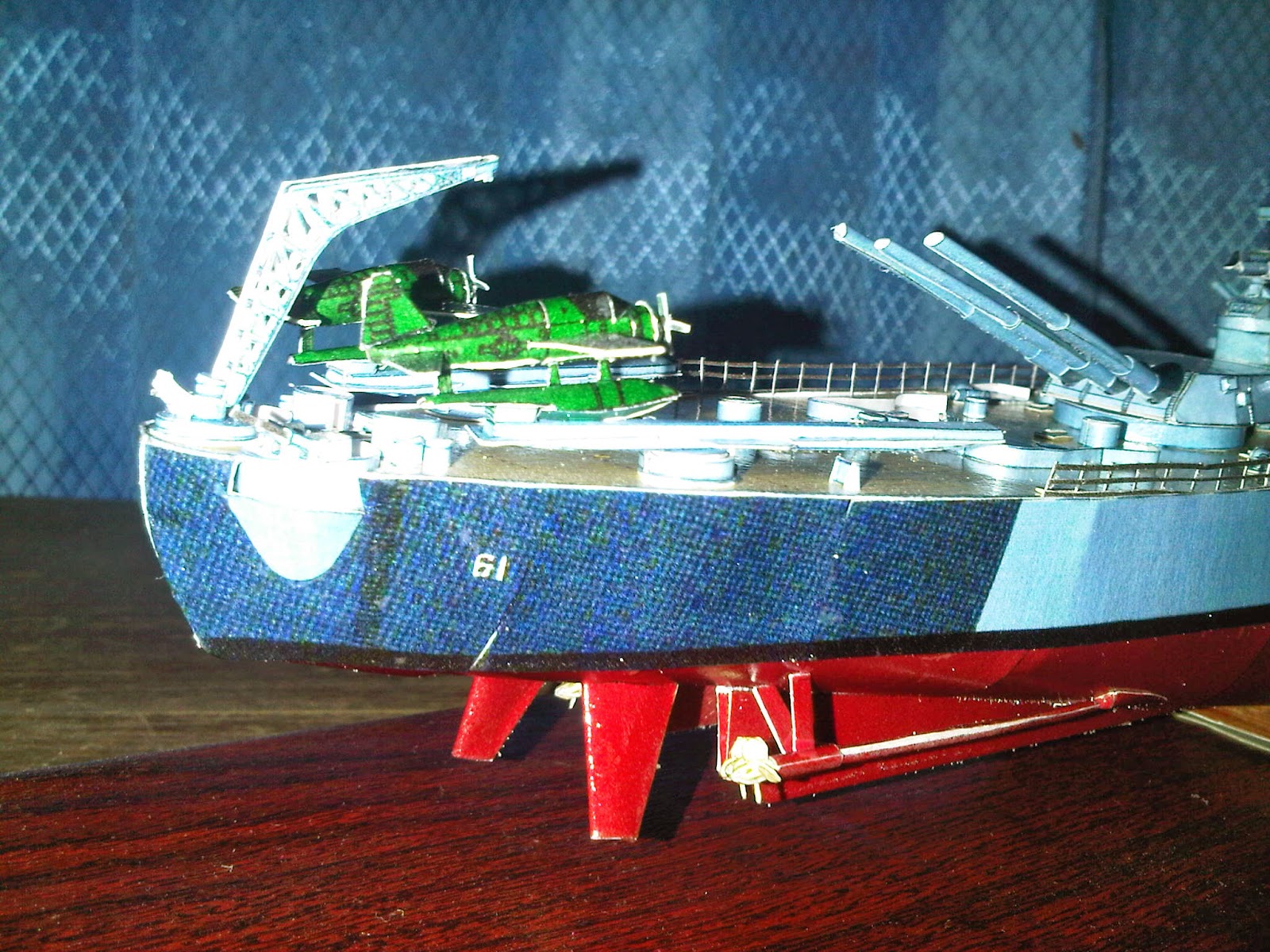 Papermodel Kapal Perang & Lain2: Papercraft USS Iowa (BB-61)