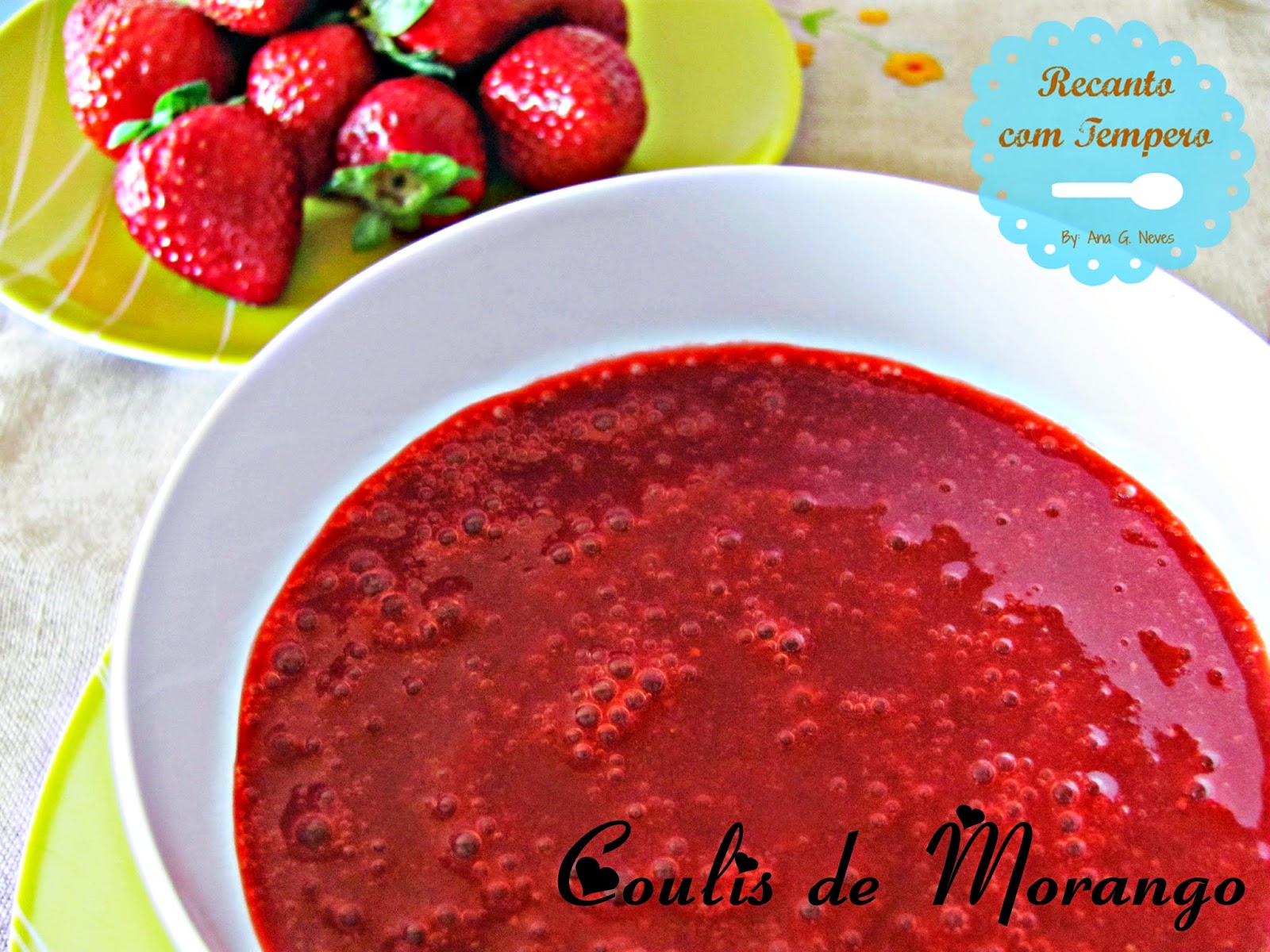 Coulis de morango