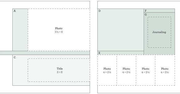 Free Scrapbook Pattern for National Scrapbooking Month