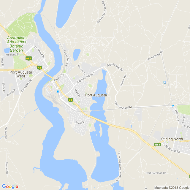 Port Augusta Map Free Download