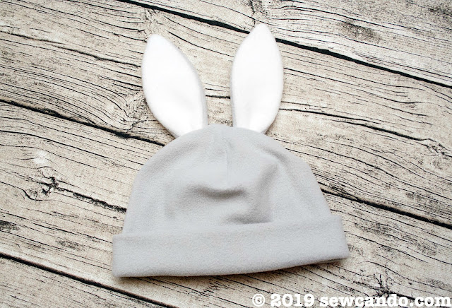 Sew Can Do: Free Pattern: Sweet Little Bunny Hat Tutorial