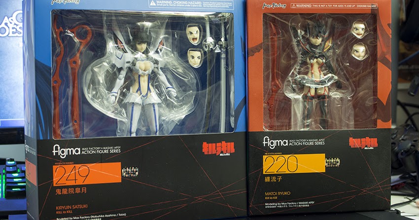 百合宅的日常敗家: [figma] Kill La Kill 纏流子 & 鬼龍院皐月