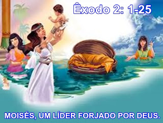 Êxodo 2: 1-25 – MOISÉS, UM LÍDER FORJADO POR DEUS. ~ JAMAIS DESISTA!