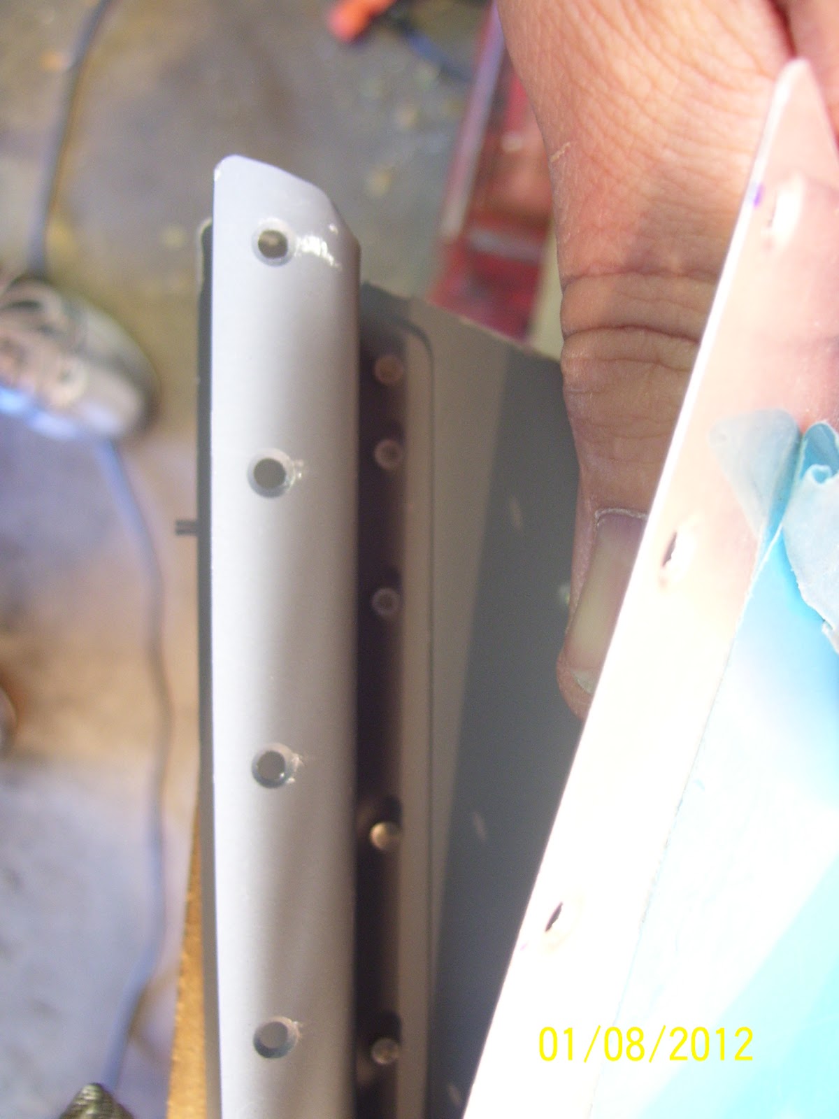 Flyin' Bryan's RV-8 Adventure: 429 hours - continue trim tab spar ...