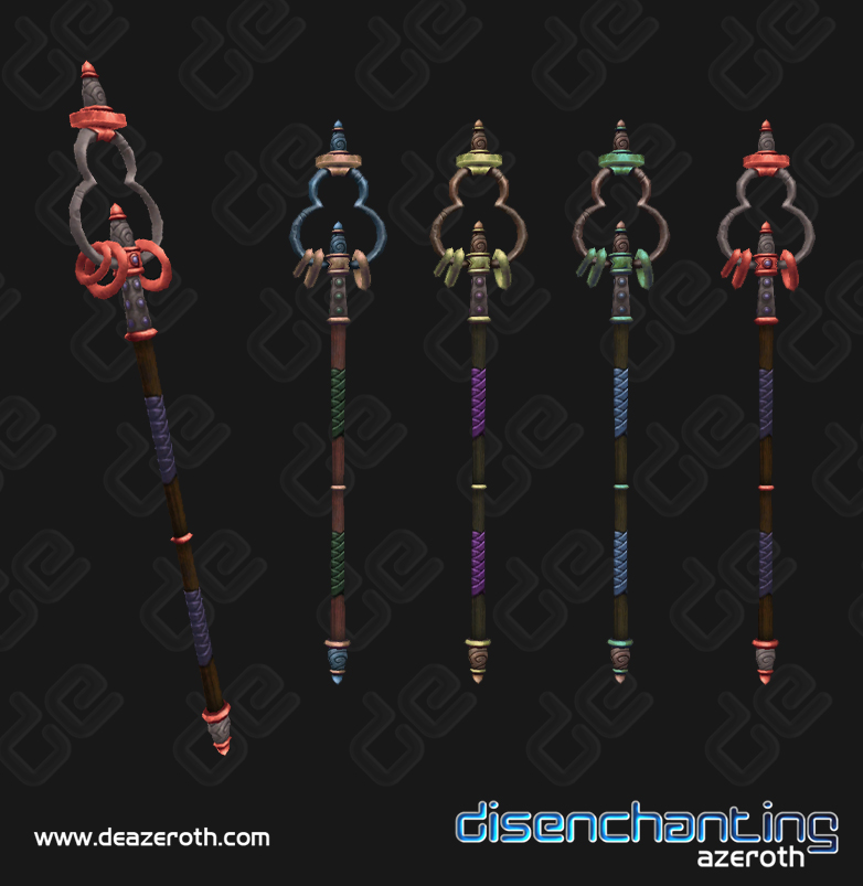 Disenchanting Azeroth: Mists of Pandaria Beta : New Weapon & Shield Models