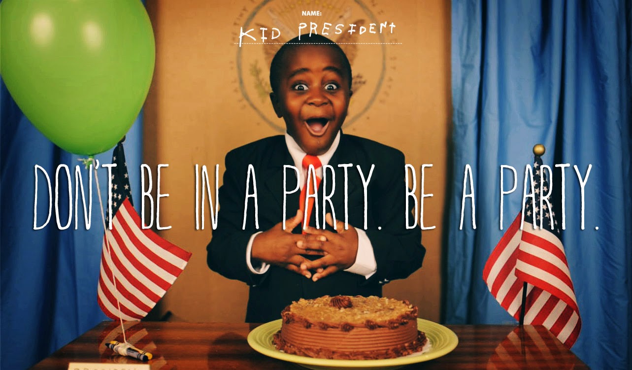 Elif 's Blog: Kid President’s 20 Things We Should Say More Often
