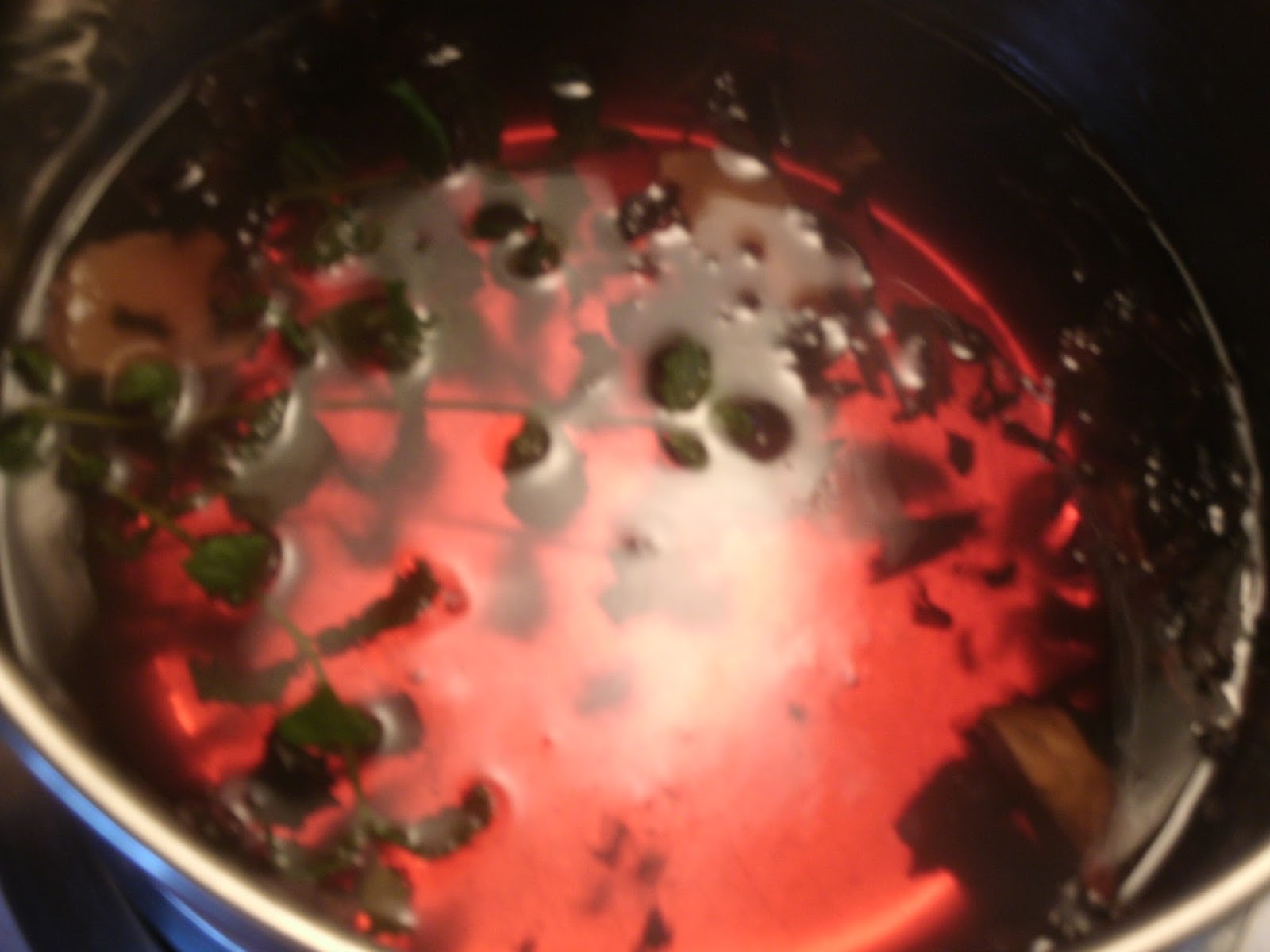 Bissap (Hibiscus) tea