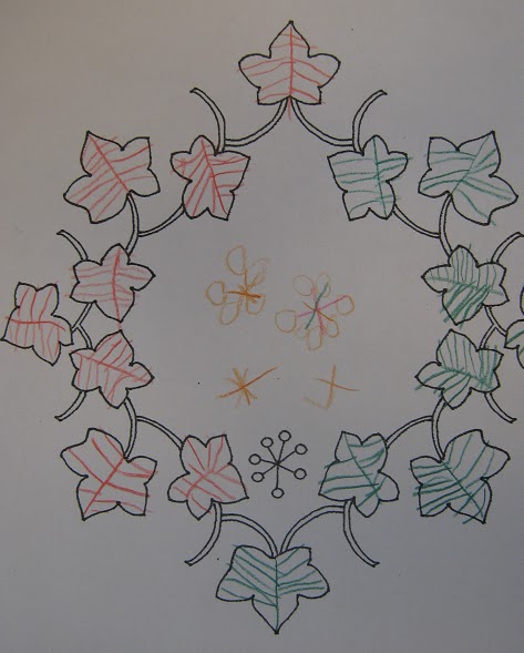 Tekenderwijs: Klimop