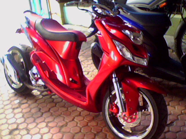 Yamaha Mio Modification Papercraft