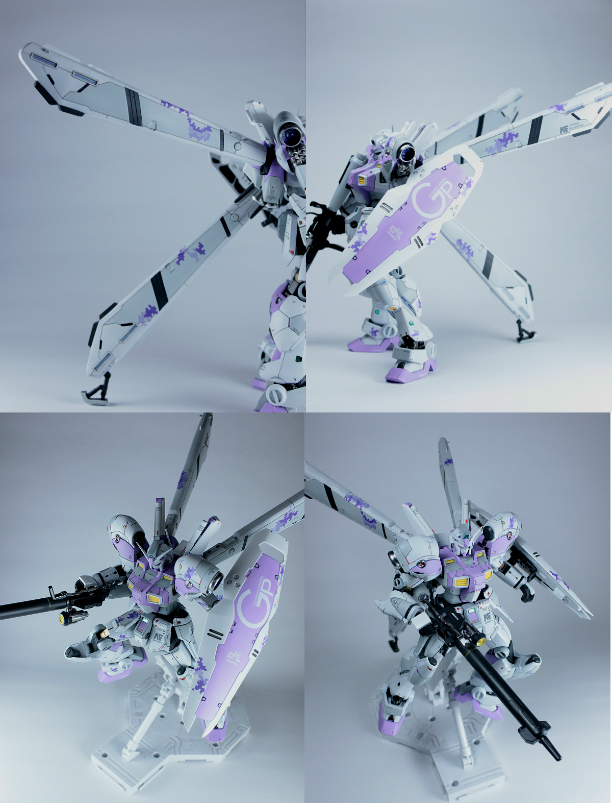 Custom Build: RE/100 Gundam GP04 Gerbera [Detailed]