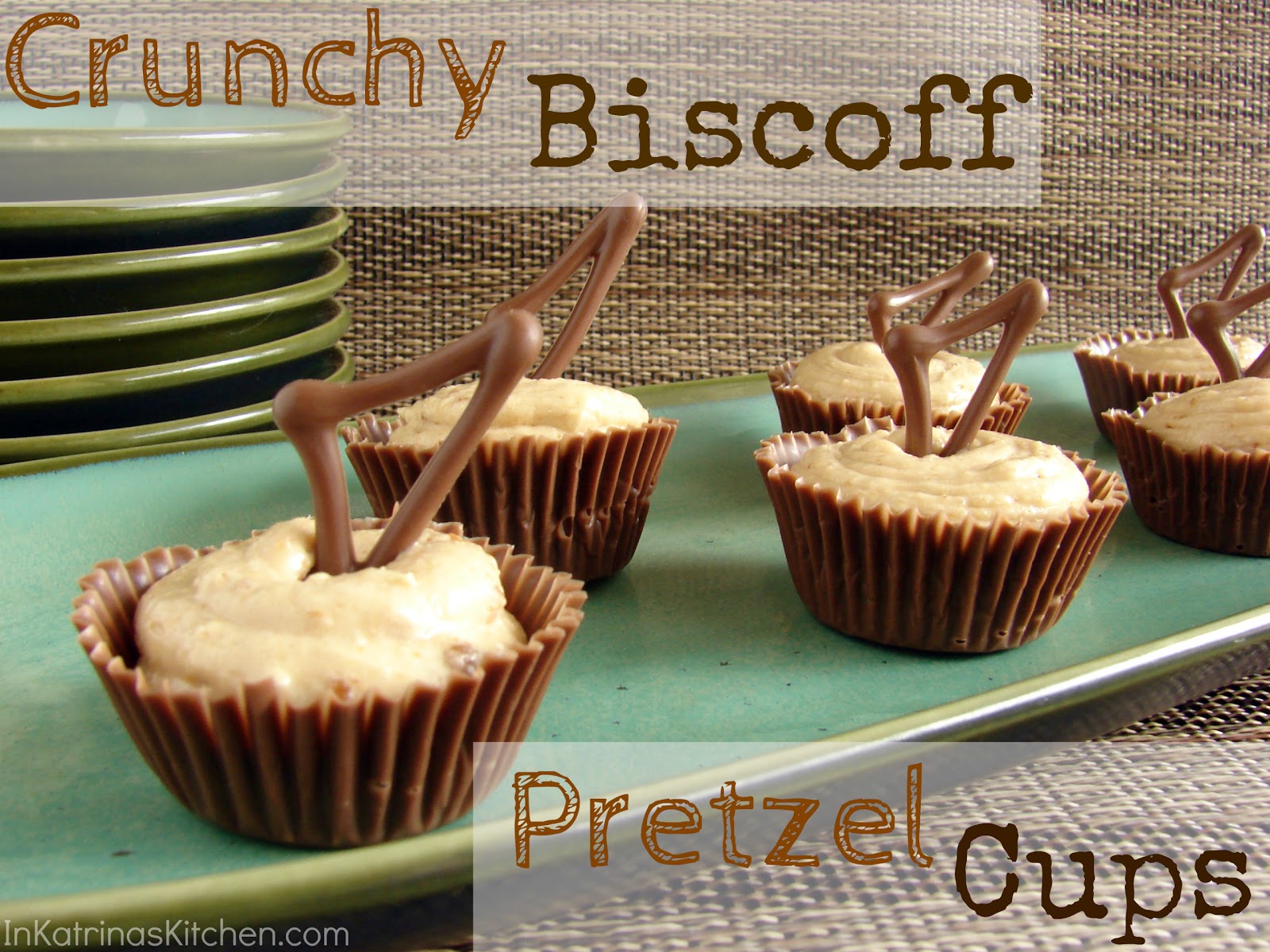 Crunchy Biscoff Pretzel Cups and Giveaway {closed}