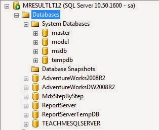 Teach Me SQL SERVER: SQL Server System Databases