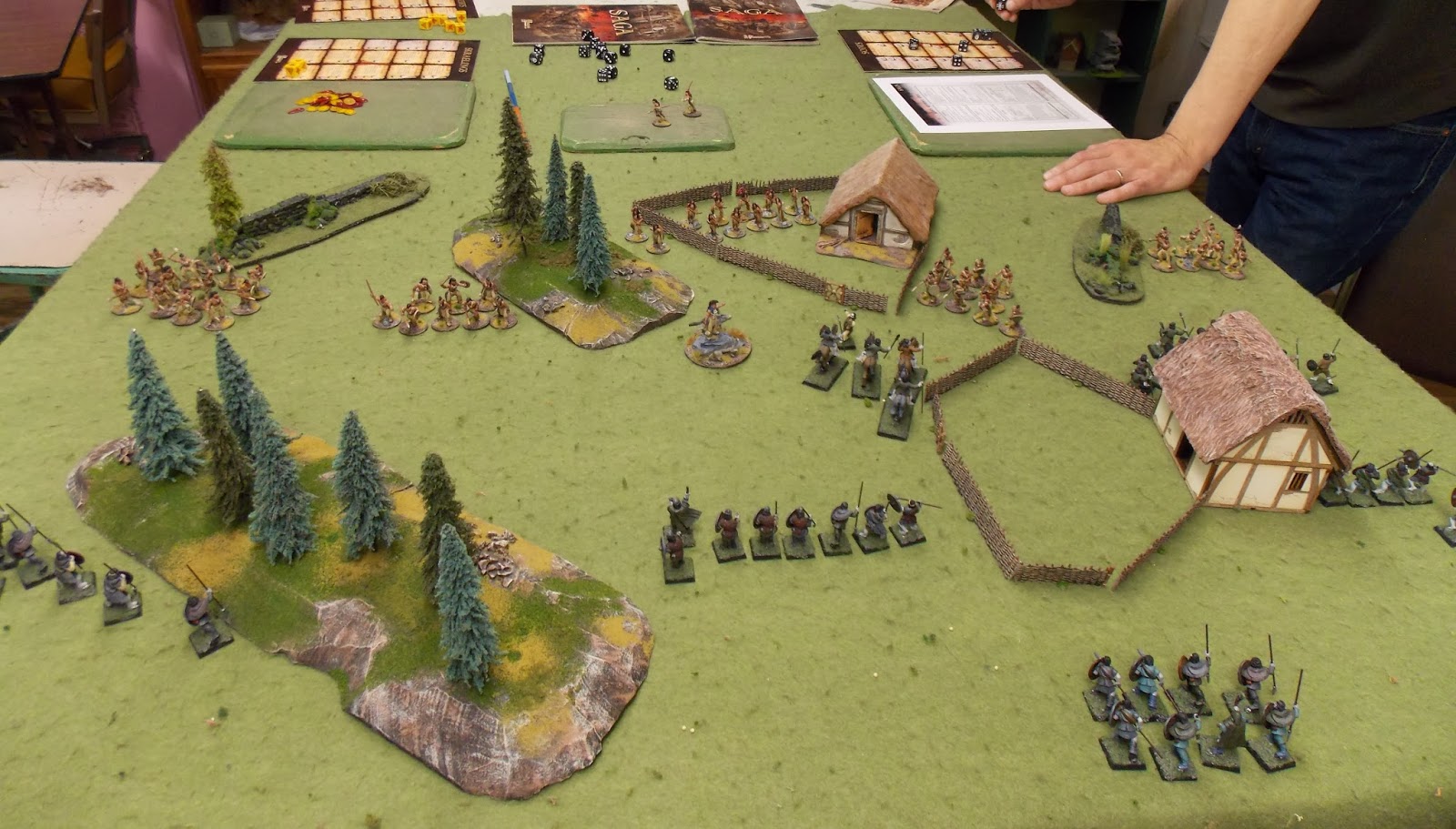wargaming in 28 mm and sometimes smaller: SAGA: The Challenge