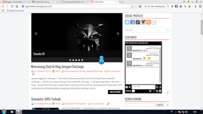 Memasang Chat di Blog dengan Chatango ~ Jendela Dunia