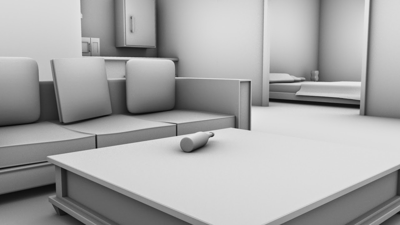 3D Works: Interior Modeling in Maya