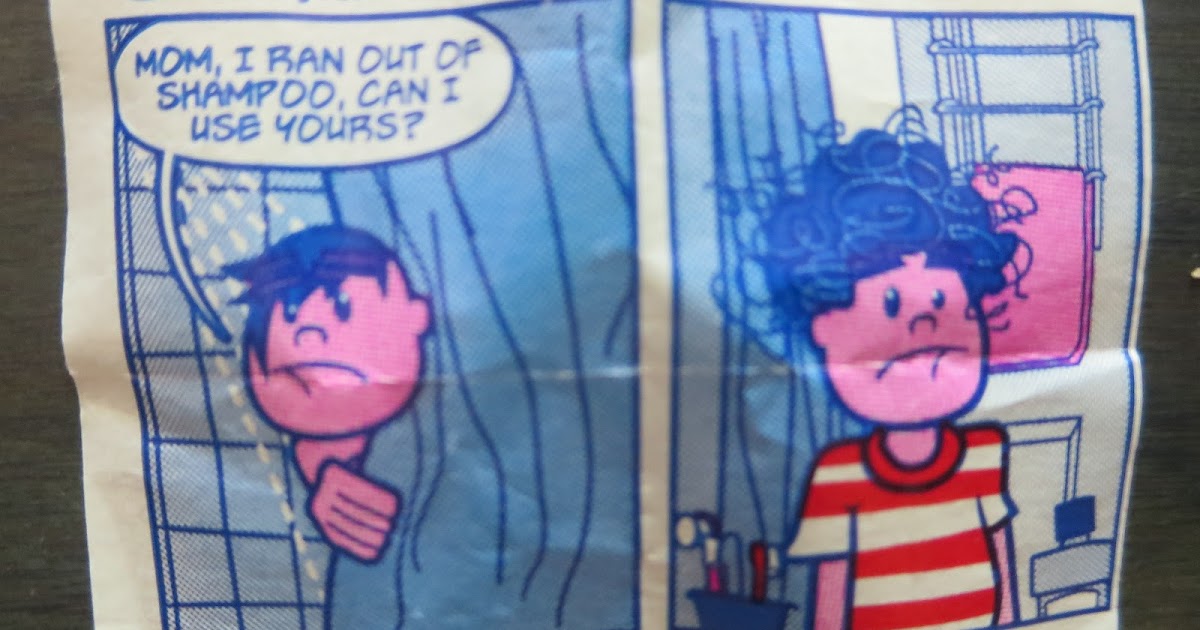 William's Five Minute Drawings: Pud comic from Double Bubble