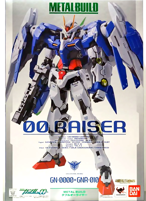 GUNDAM GUY: Tamashii Web Shop Exclusive: Metal Build 00 Raiser [Special ...
