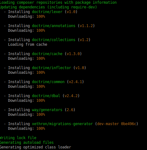 Generate migration from existed database in Laravel 4 | CODING TIP