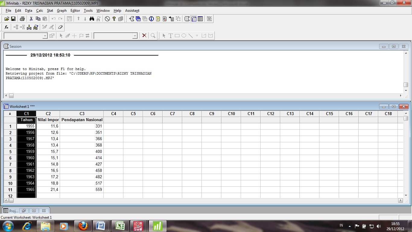 Mengoperasikan Data Statistik Menggunakan SPSS dan Minitab ...