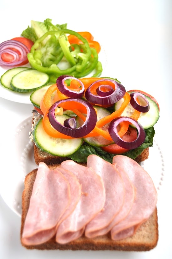 Fully Loaded Ham Sandwich | The Nutritionist Reviews