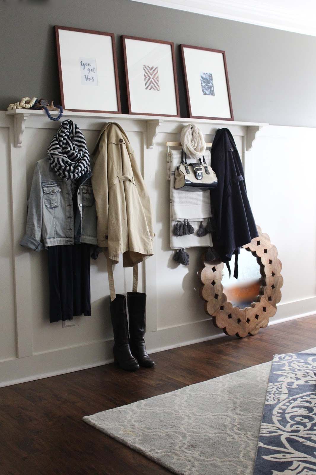 The Yellow Cape Cod: DIY Wardrobe Planning Center ~ Fashion Rack
