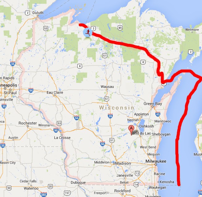 Running State Lines - USA: September 2013