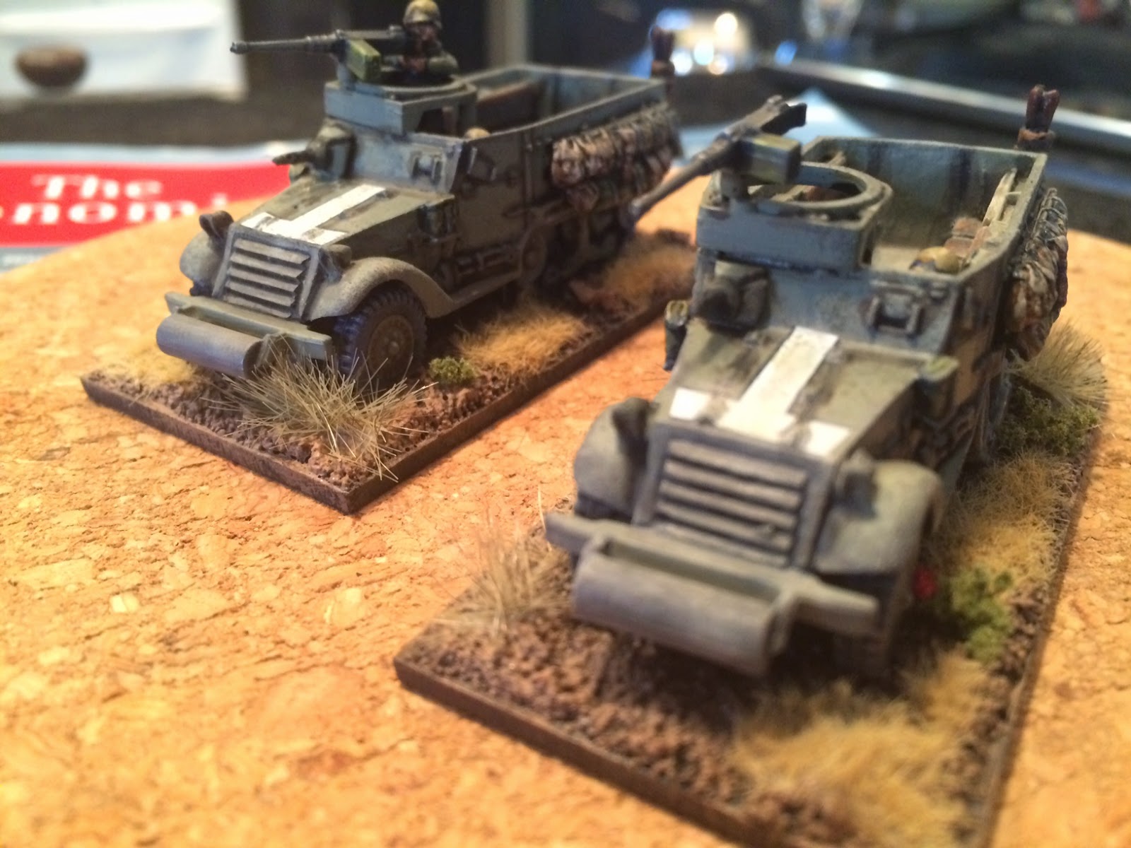 Fawcett Avenue Conscripts: 15mm IDF Halftracks - Yom Kippur War
