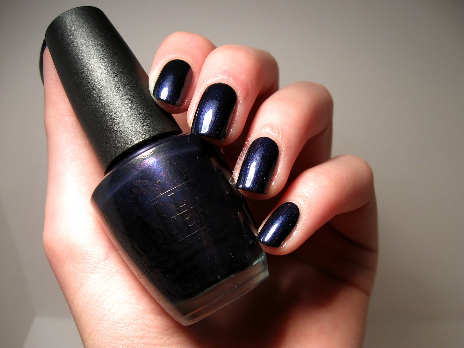 Colourize Me: Blue Monday: OPI "Russian Navy"