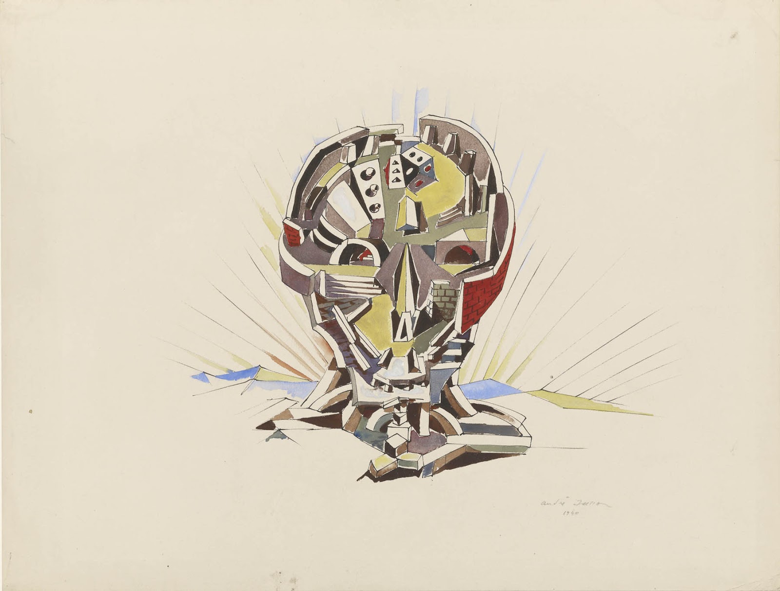 Andre Masson Automatic Drawing 1924