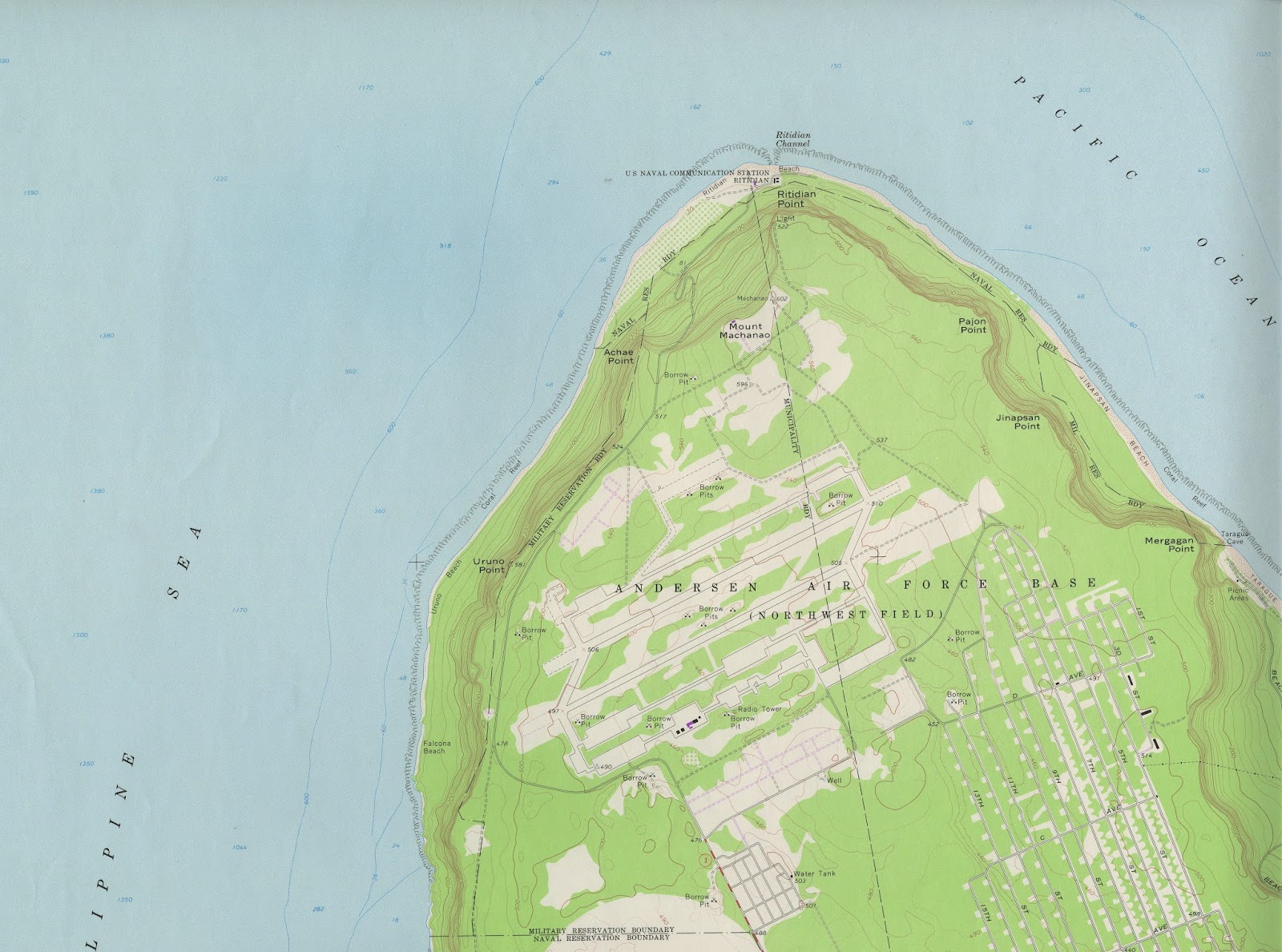 GIS Research and Map Collection: Maps of Guam Available from Ball State ...